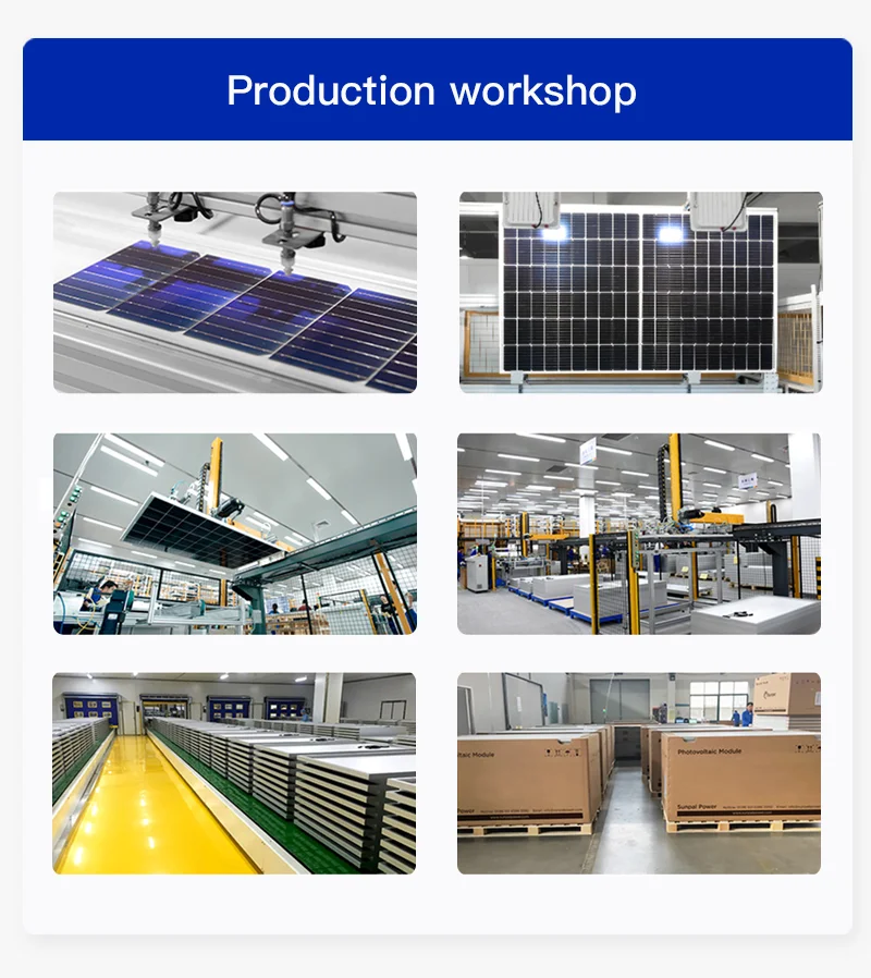 450w 450 Watts Photovoltaic Glass Pv Module Solar Panels ...
