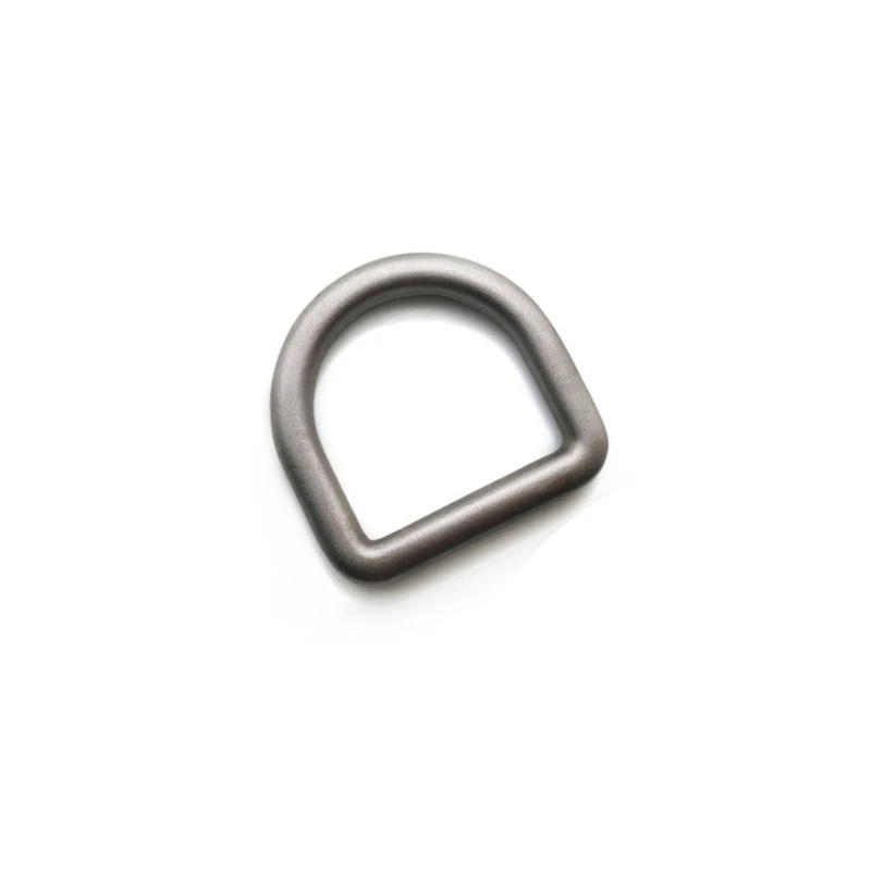 Aluminum D Rings For Webbing Belt Buckles Bag Ribbon Black D Rings ...