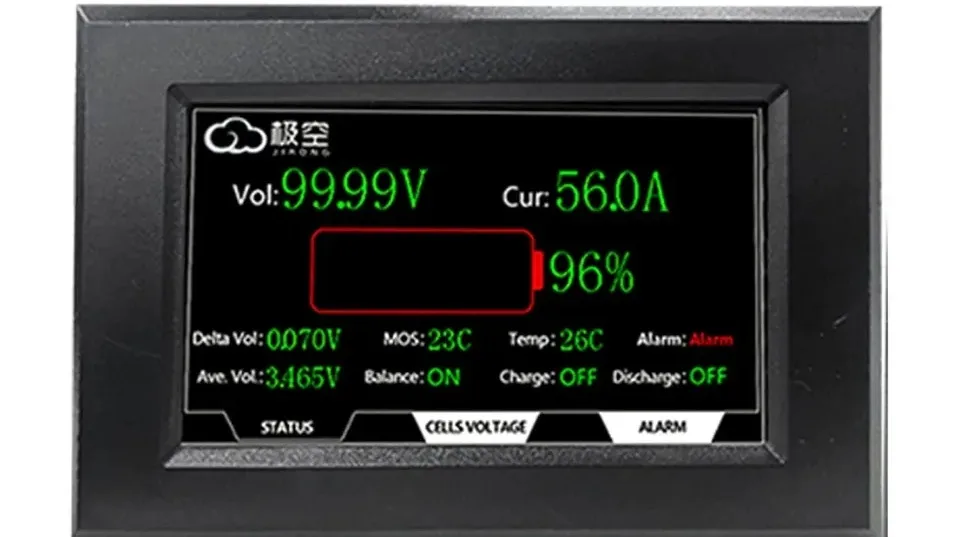 Best Jk Bms Display 4.3'' 4.3inch Lcd Touch Screen Display 2.5inch Led ...