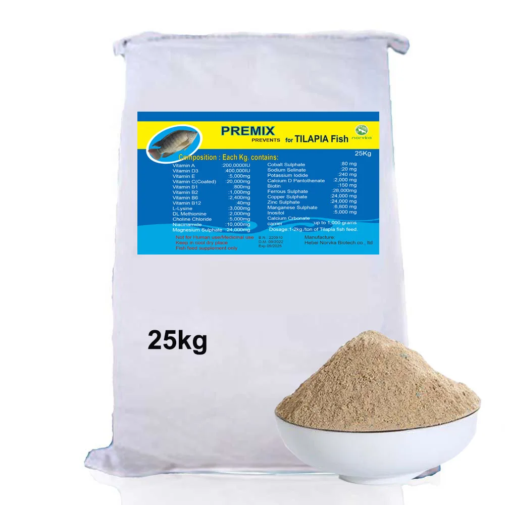 Aquaculture Fish Feed Premix Booster for Tilapia & Catfish