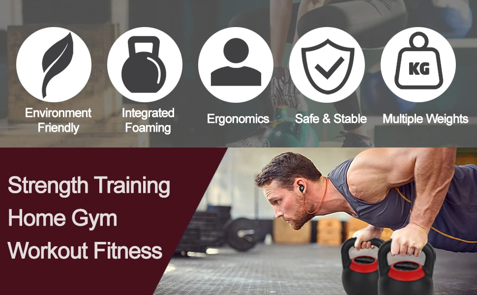 Hot Sale 5 in 1 Adjustable Kettlebell 40LB for Strength Training