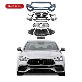 Car Bumpers Full Body Kit Set Upgrade E63 Face Lift Facelift For ...