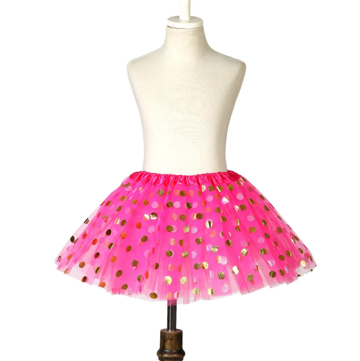 Wholesale Polka Dot Tutus Children's Rainbow Tutu Skirts For Girls Kids ...