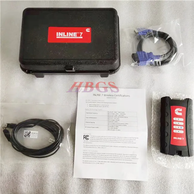 Latest Version Inline7 Truck Diagnostic Tool 5572620 5299899 Inline 7 ...