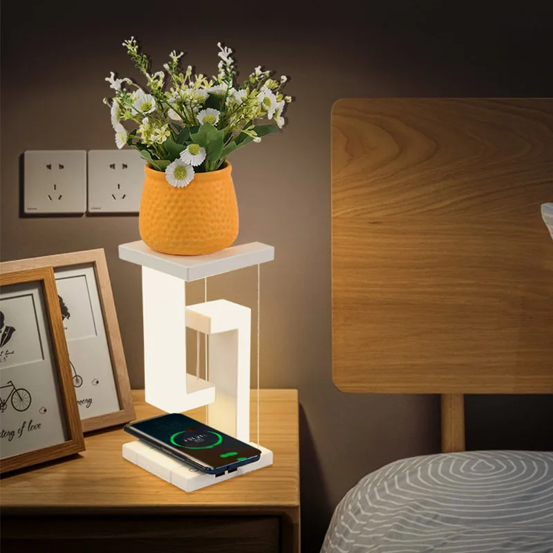 Magnetic Levitation Anti Gravity Reading Led Night Desk Light ...