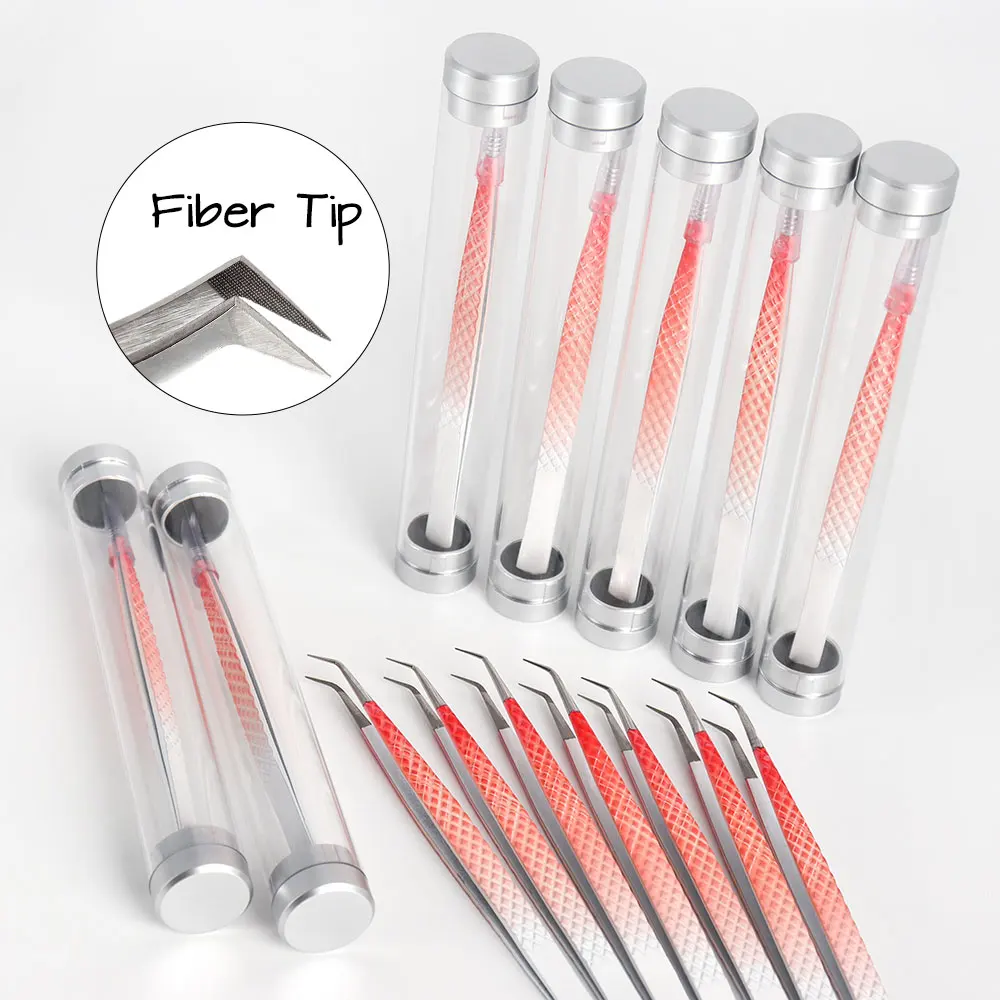 Custom Logo Stainless Steel Tweezers for Eyelash Extensions