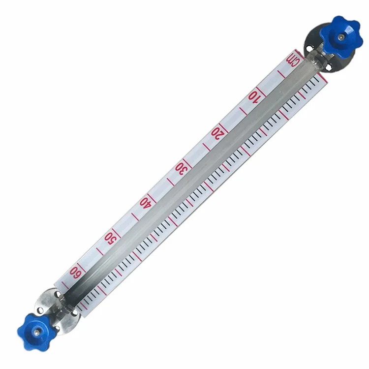 Tubular Glass Level Gauge Threaded Flange Clamp Connection Glass Tube ...