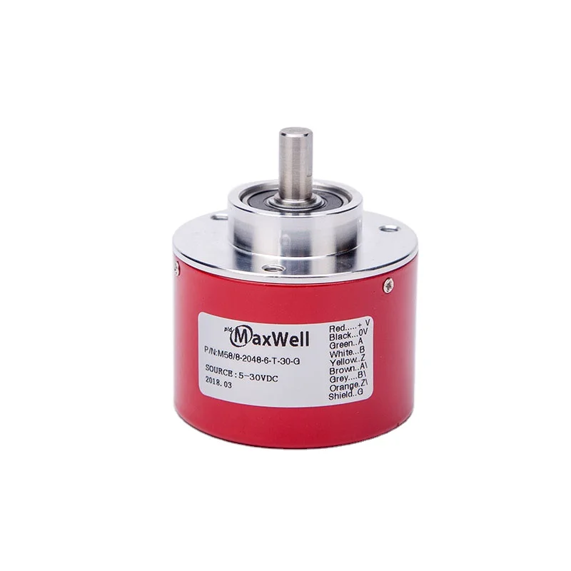 600 PPR Pulse 3-Phase Incremental Rotary Encoder with Push Pull Output ...