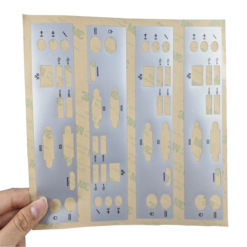 Customized Control Panel Sticker Information Sticker Die-cut Adhesive ...