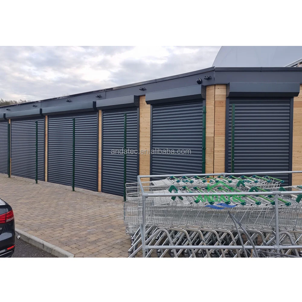 ADVANCE Hurricane Proof Motorized Rolling Shutter Security Electric Aluminum Roller Shutters for ...