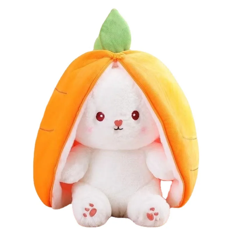 Creative Cute Fruit Transform Bunny Plush Doll Kids Gift Stuffed ...