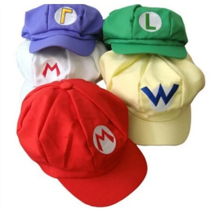 Super Mario Hat Luigi Set Adult Kids Costume Set Perfect For Party ...