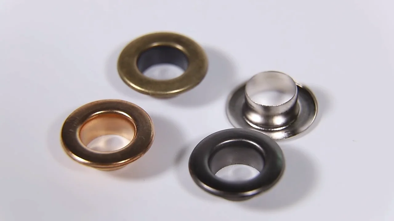 4mm 4.5mm Free Sample Silver Gold Webbing Banner Eyelets And Washers ...