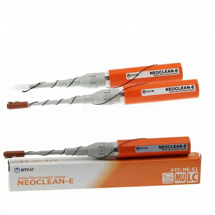 NTTAT NEOCLEAN-E Pen Type Optical fiber Connector Cleaner SC/LC ...