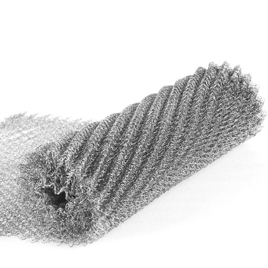 304 316 Corrosion Resistance 304 Stainless Steel Woven Knitted Wire ...