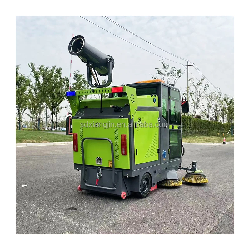 Mini Electric Road Sweeper Car Small Ride On Sweeping Machine For Sale ...