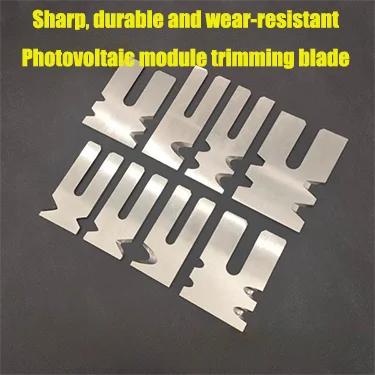 Double Edged Solar Panel Dislocated Installation Slot U Shape Straight ...