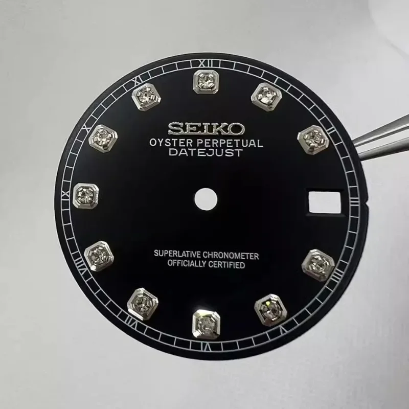 Seiko New Accessories Stone Diamond New Watch 28.5MM Luxury Sun Pattern ...