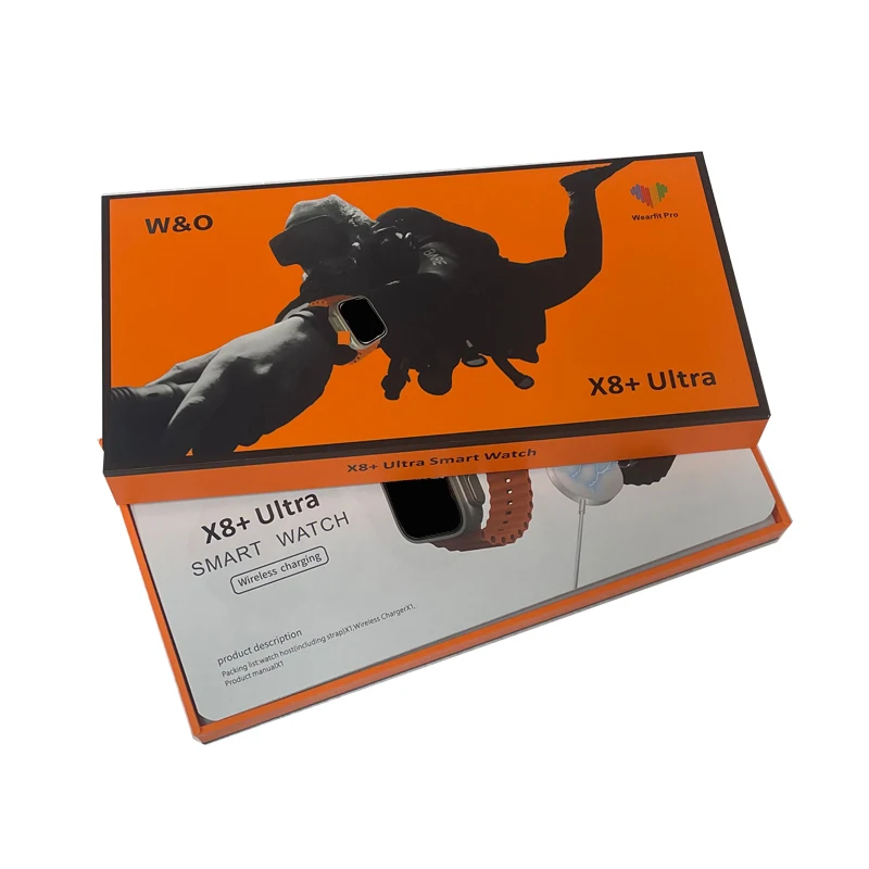 X8 Plus Ultra Smart Watch Upgraded 2.08 Inches Screen Nfc Montre Relogio Smartwatch 8 Reloj ...