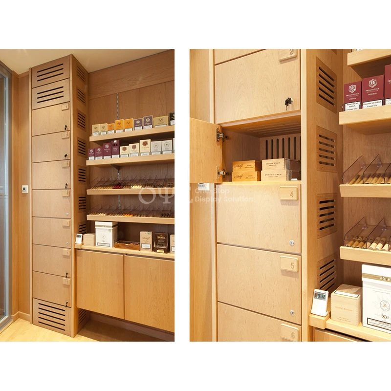 High Quality Wood Cigarette Shop Cabinet Cigarettes Display Racks ...