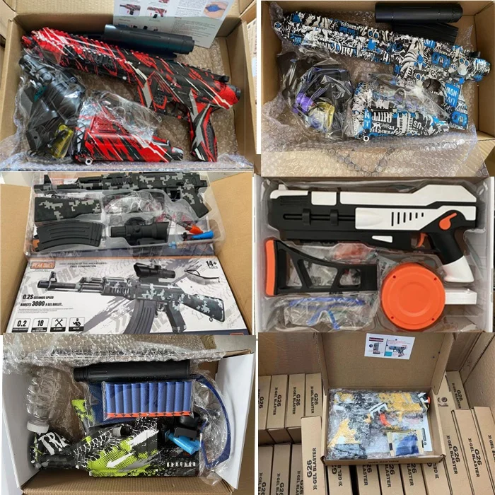 Electric M4A1 Splatter Blaster Toy Gun Plastic Outdoor Shooting Game ...