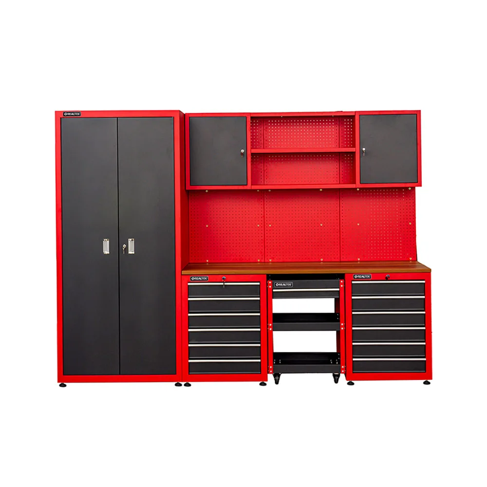 Realtek Hand Tool Box Cabinet Roller Workshop Garage Storage Mechanics ...