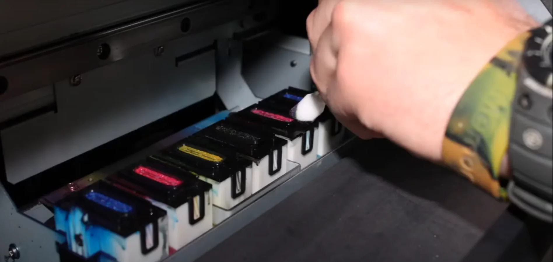 High-density Printhead Clean Room Foam Swabs Printers For Injection ...