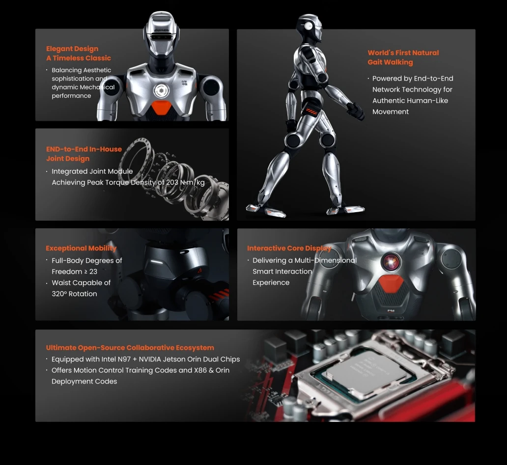 Humanoid Robot Engineai - Educational Walking Smart Robot