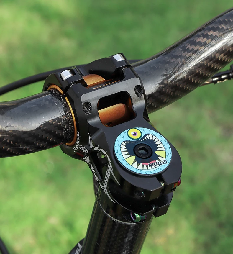 MUQZI Custom Bicycle Stem Cap - Durable Aluminum Alloy