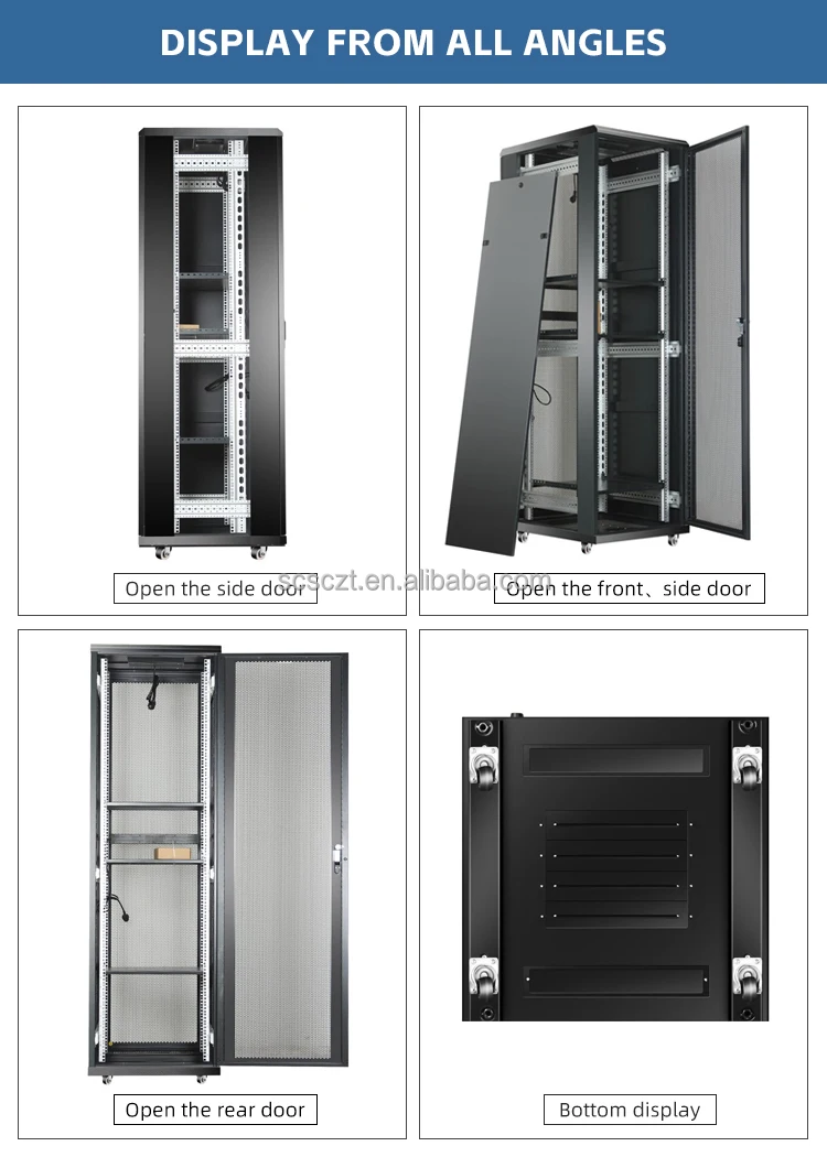 Server Rack 18u/20u 600*600*1000 Floor Standing Network Cabinet For ...