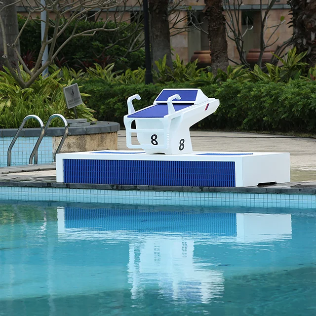 Competitive Fiberglass Swimming Pool Diving Platform & OEM