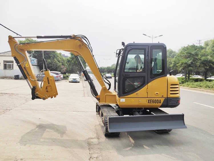6tons XE60DA Excavator with Hydraulic Breaker A/C - High Efficiency