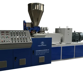 Multifunctional Upvc Cpvc Pvc Profile Pipe Conical Twin Screw Extruder With Ce Certificate - Buy ...