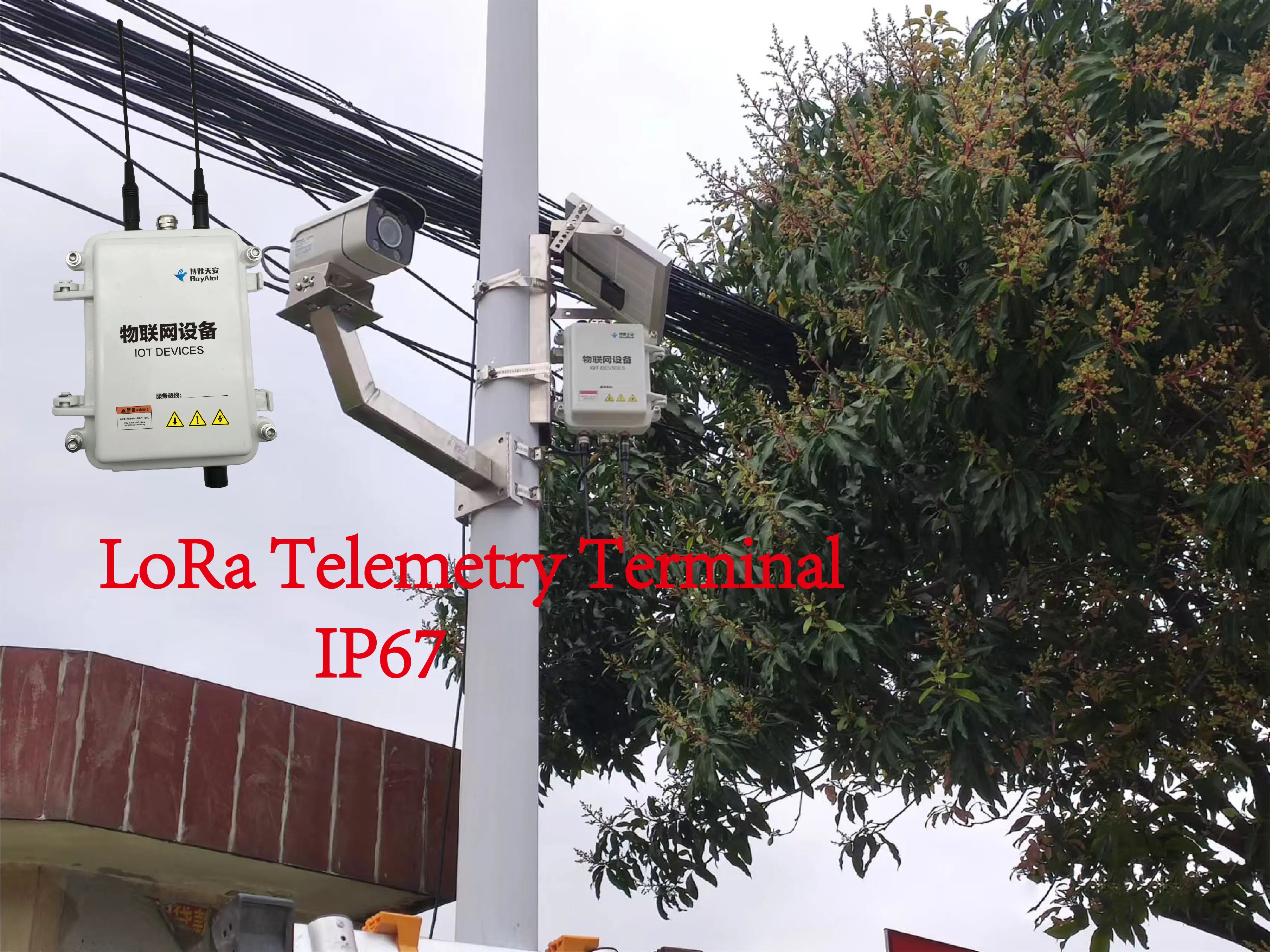 BOY-S502-LR Support Lora For One-to-many Connection Battery Supply ...