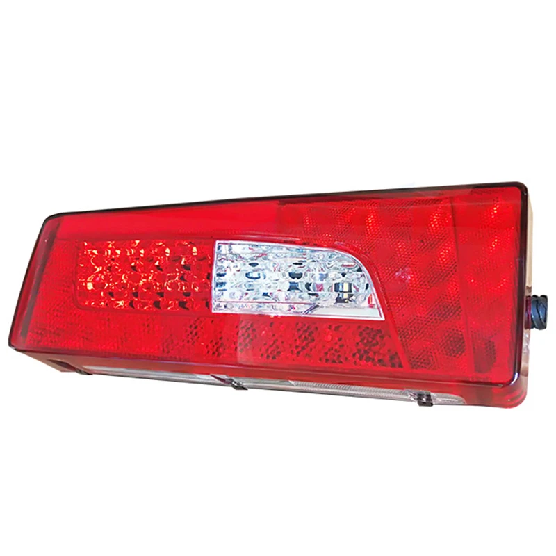 Waterproof Trailer Tail Lights 24v Square Turn Stop Truck Lights Led ...