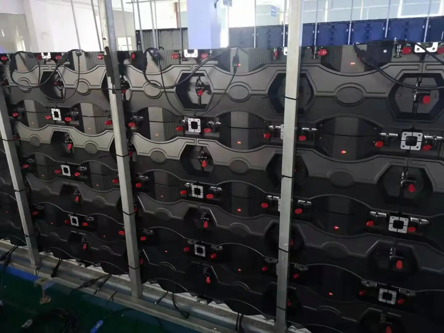 400*300 Led Empty Cabinet Indoor P1.667 Indoor Die Casting Aluminum ...