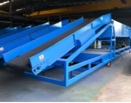 Inclined Telescopic Belt Conveyor for 40ft Container Handling