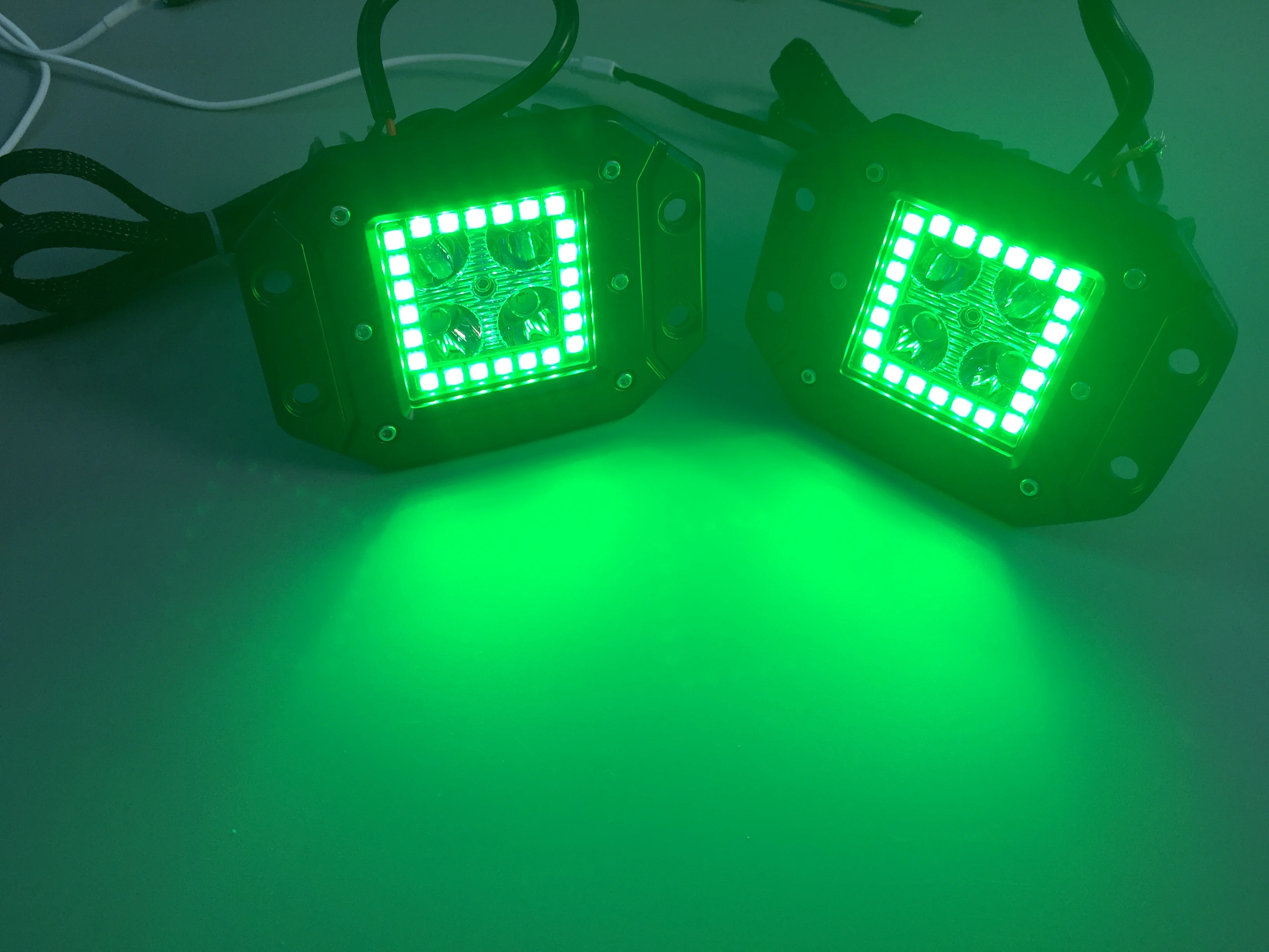 3 Inch Led Work Light Square Cubes Waterproof Ip67 18w Led Flush Mount ...