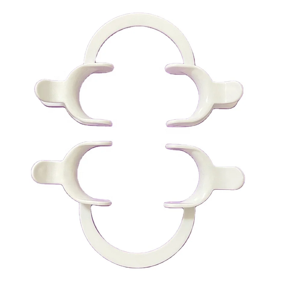 Dental C Shape Mouth Gag Dental Orthodontic Tool Food Grade Cheek ...