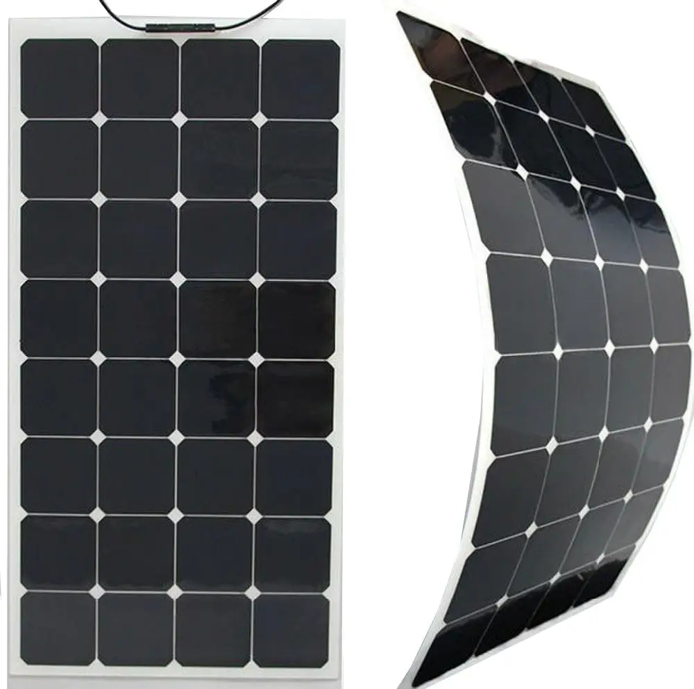 25Years Balcony Solar System Monocrystalline Clear Flexible Solar Panel ...