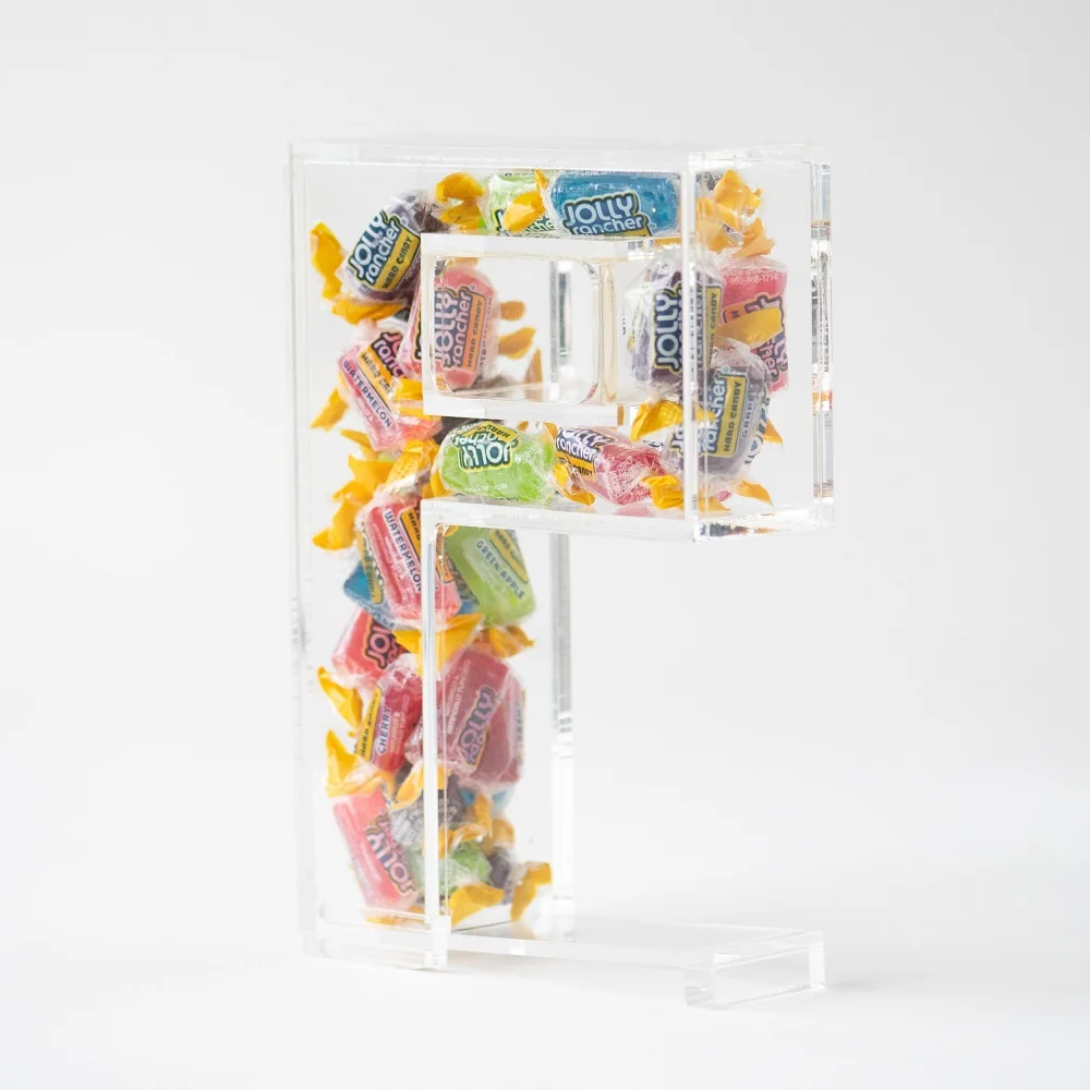 Custom Clear Acrylic Candy Letters - Fillable & Durable