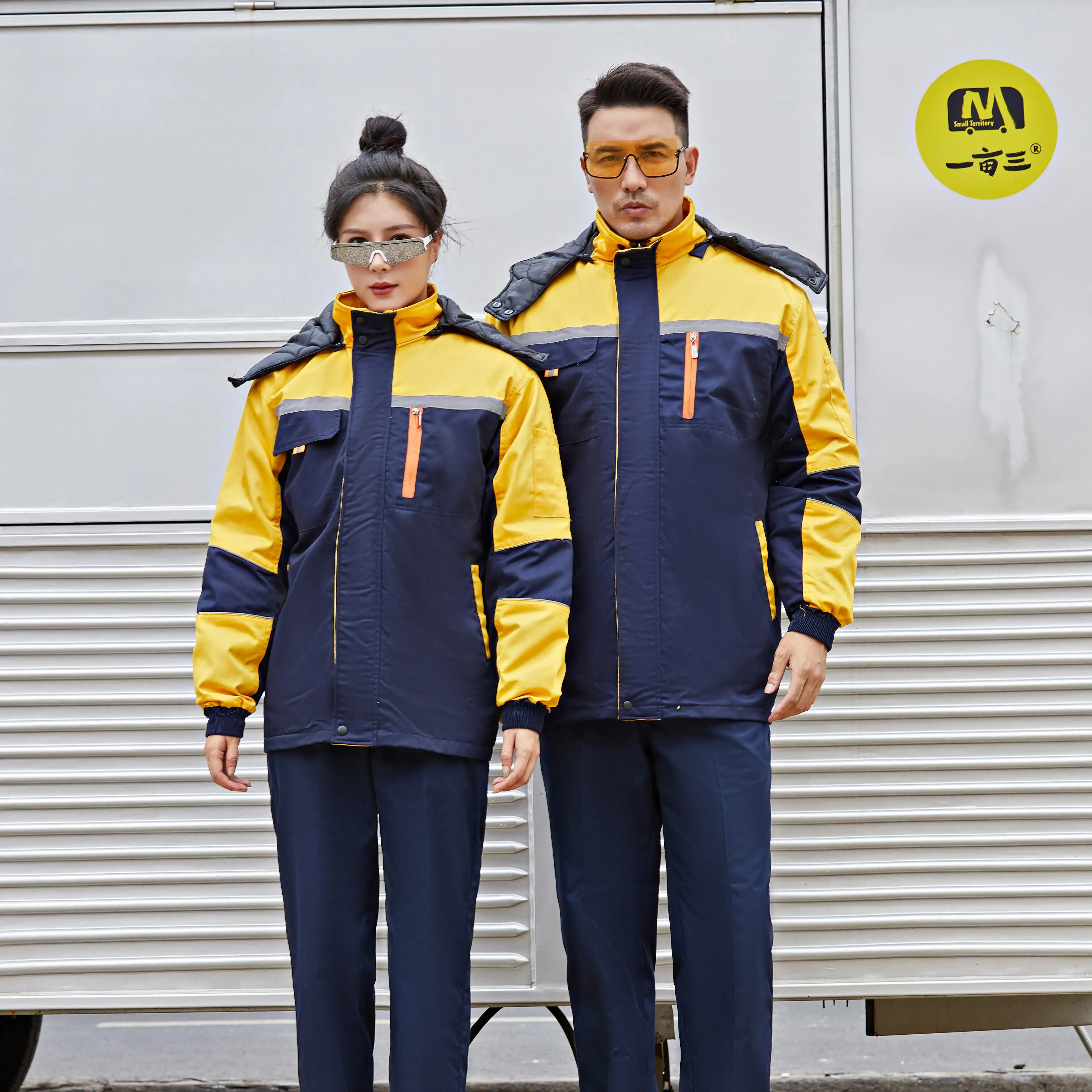 Winter Durable Safety Cotton Breathable Construction Winter Workwear ...