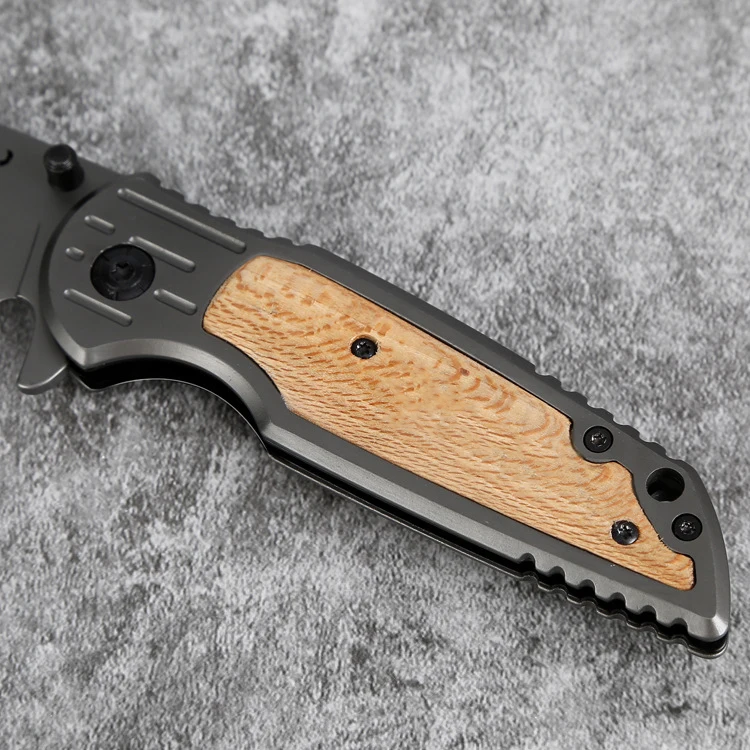 The New High-hardness Sharp Folding Knife Self-defense Camping Folding ...