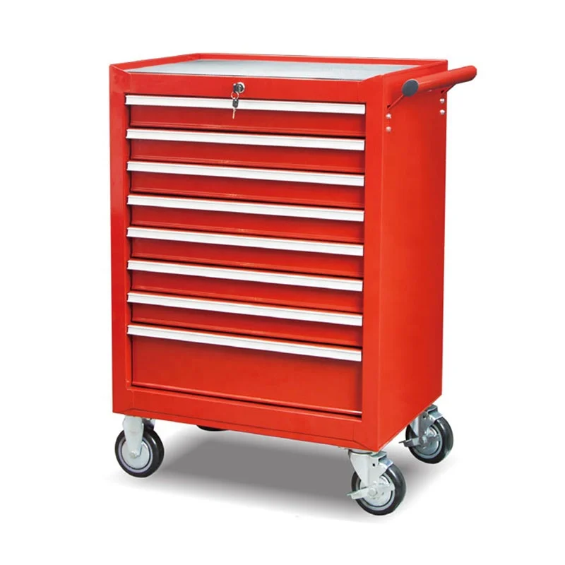 7 Drawer Mechanics Tool Cabinet with Deep Bottom Storage for Storage ...
