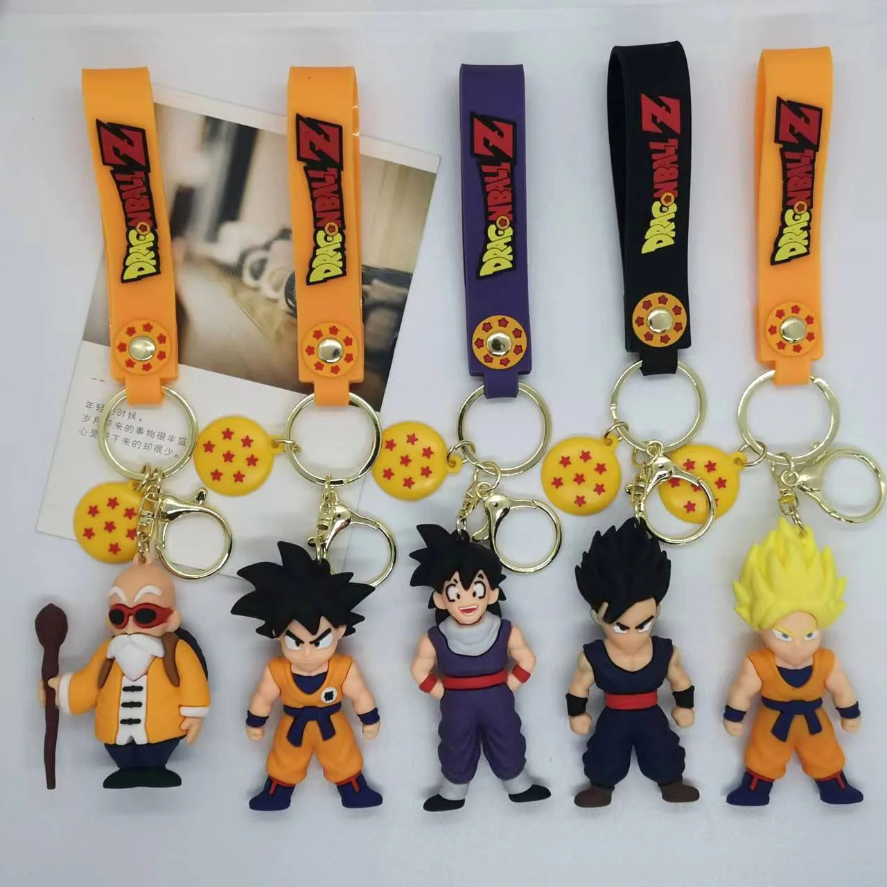 10 Models 3d Pvc Kawaii Cute Cartoon Japanese Anime Dragon Ball Z ...