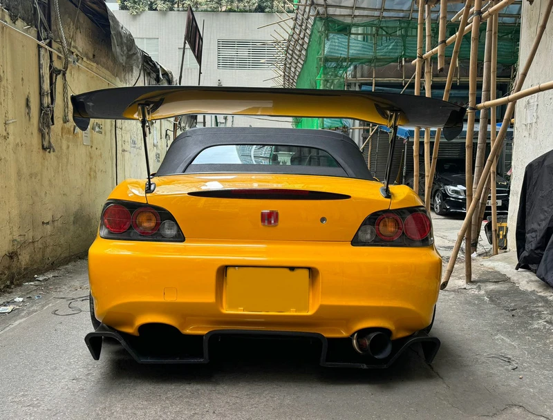 NEW EPR S2000 JS Racing Rear GT Spoiler (295mm Height) Single Deck ...