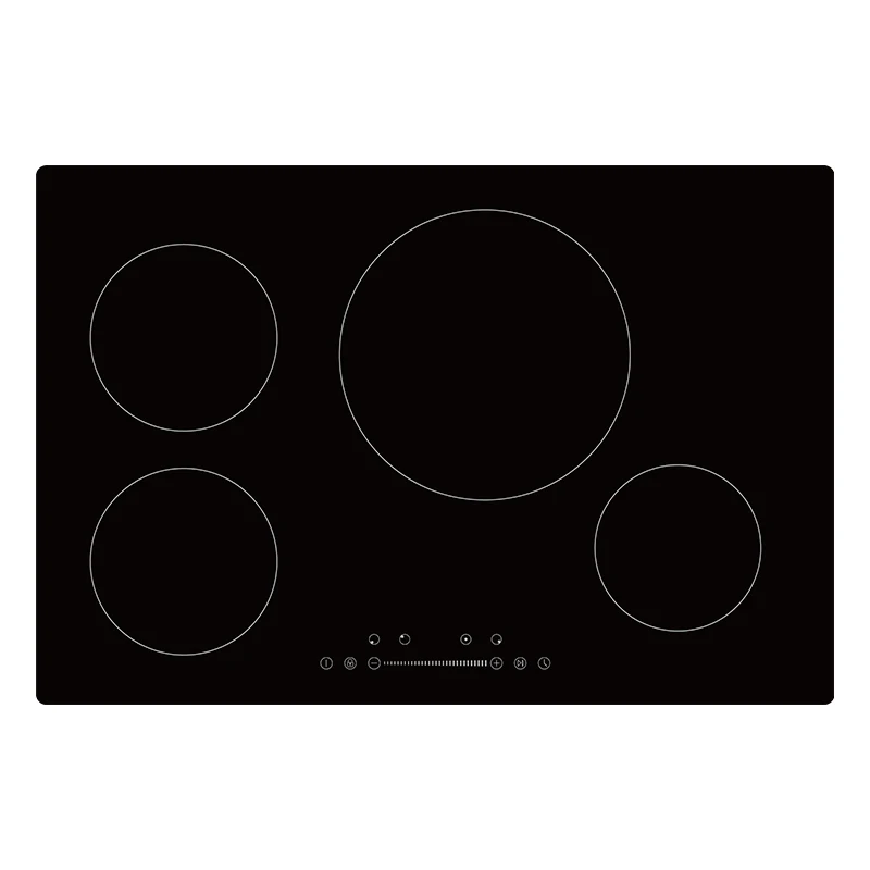 4 Burners 8200W Build-in Electric Induction Plate Household Flat Panel ...