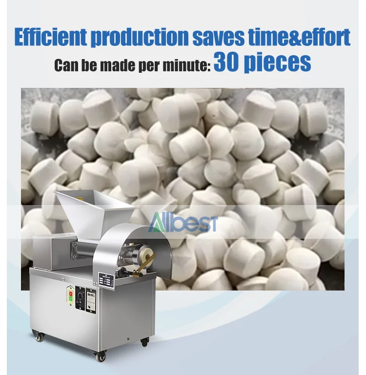 Automatic Continuous Electric Cutter Rounder Ball Machine And Cutting ...