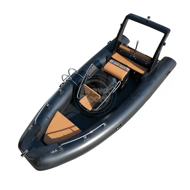 20ft Rib580 Rigid Fiberglass Rib Orca Hypalon/pvc Inflatable Boats ...