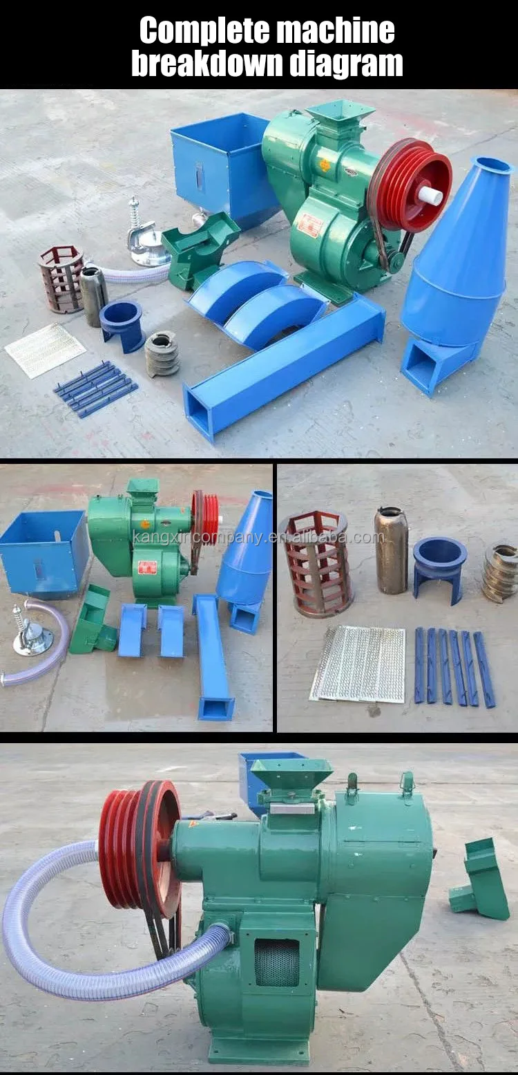 Multifunctional Corn Crushing Mill/millet Automatic Combination Rice ...